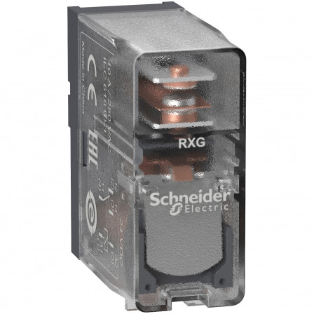 Harmony Relay RXG - relais interface - embrochable - 1OF - 10A - 24VDC ...