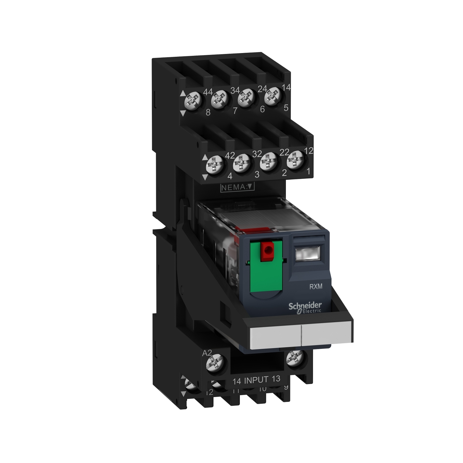 Harmony Relay RXM - relais sur embase cont mixtes - 2OF - 12A - test ...